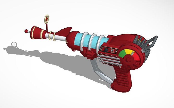 3D design Ray Gun - Tinkercad