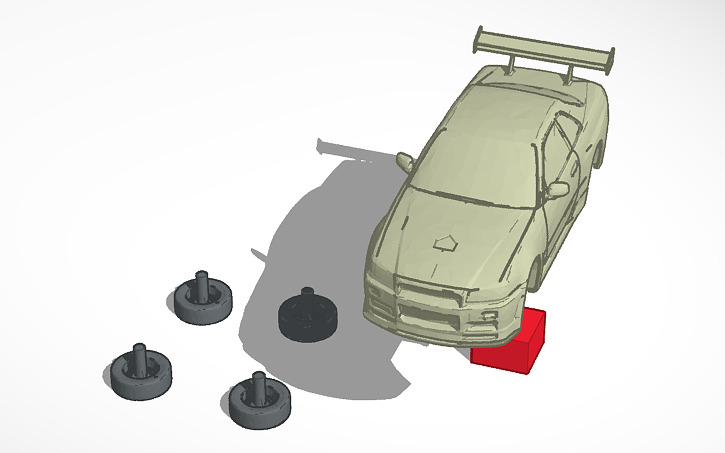 3D design Skyline GTR - Tinkercad