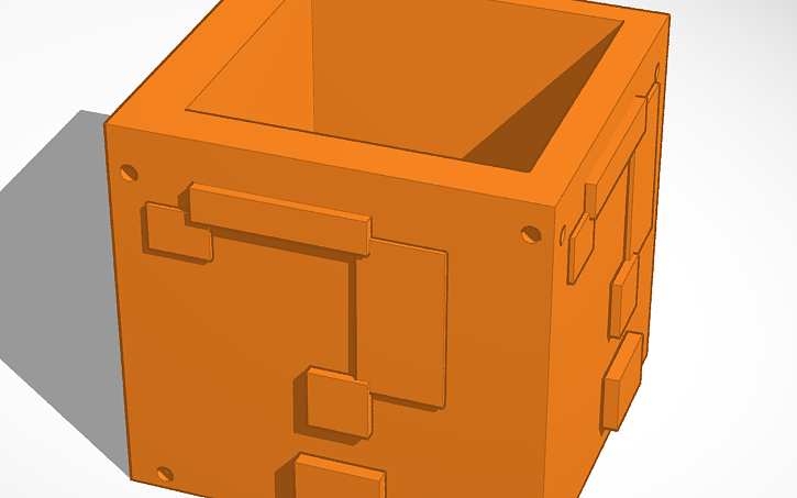 3D design Mystery box - Tinkercad