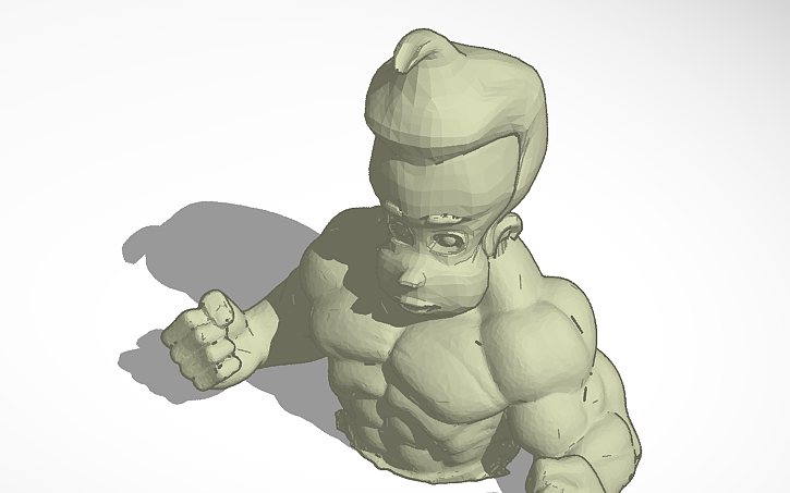 3D design Buff jimmy neutron - Tinkercad