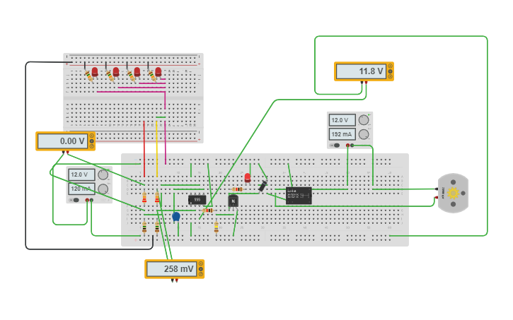 Circuit design Group-12 | Tinkercad