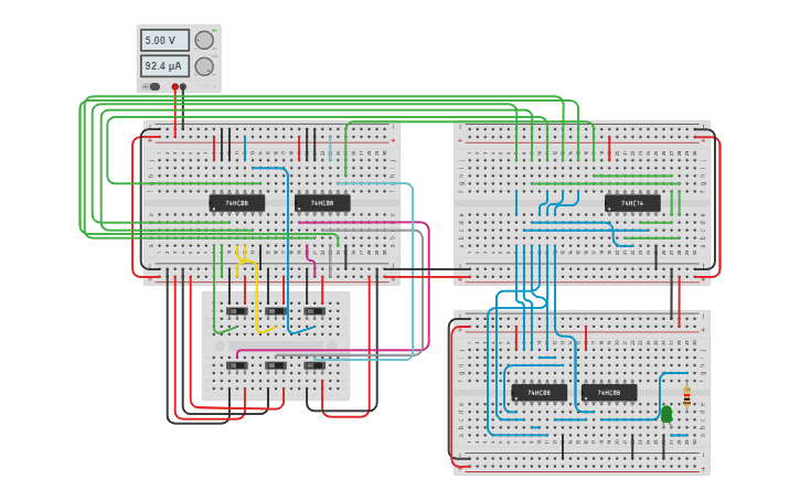 Circuit design projeto cd | Tinkercad