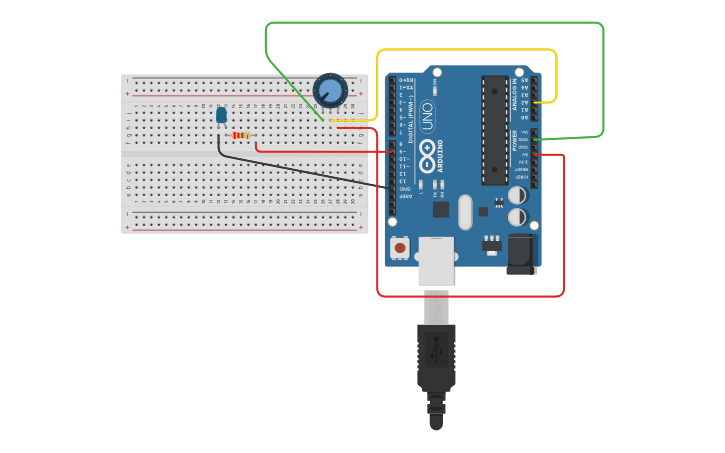 Circuit design mini project 5 | Tinkercad