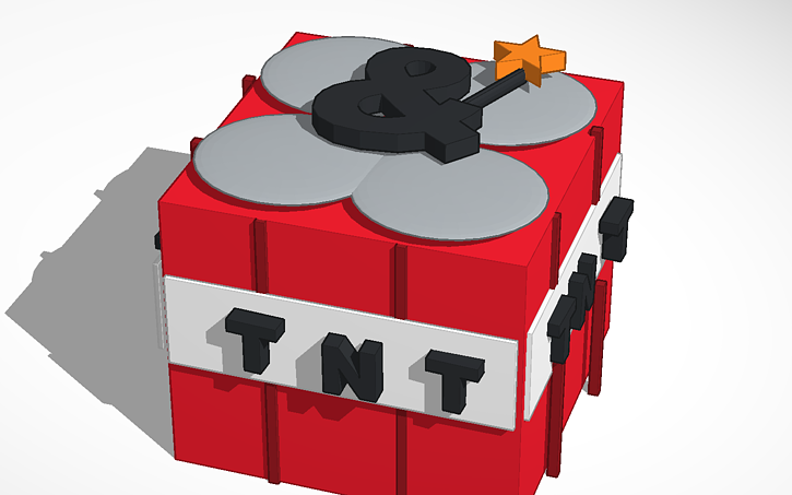3D design TNT | Tinkercad