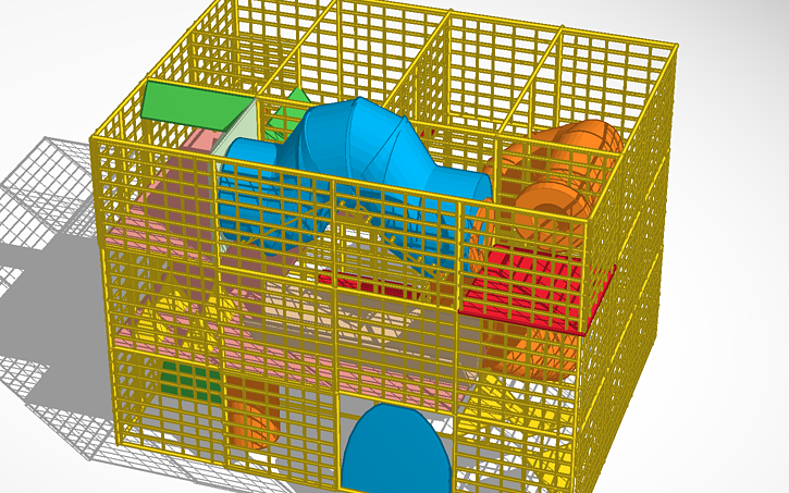 3D design Labirint - Tinkercad