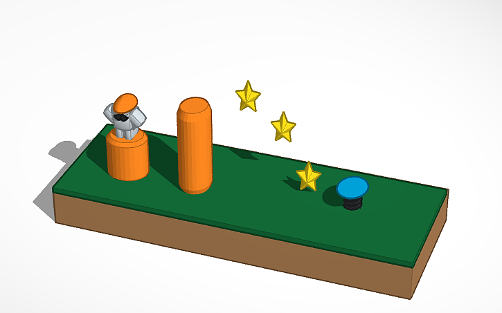 3d Design Game Land Map Tinkercad