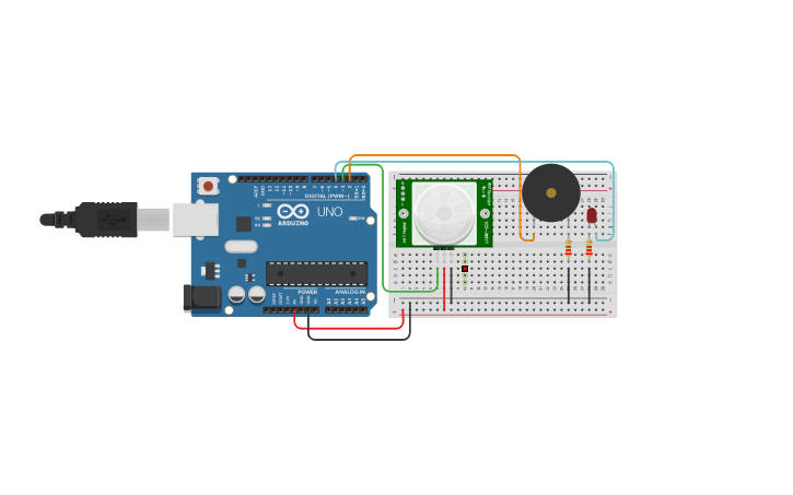 Circuit design UTS-Nadila 16 | Tinkercad