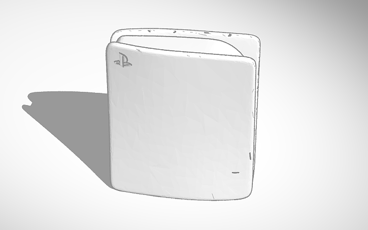3D design Ps5 design - Tinkercad