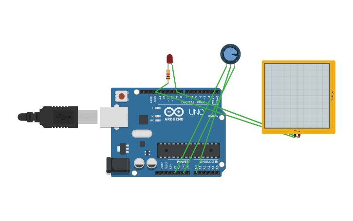 Circuit design exp 3 part(c) - Tinkercad