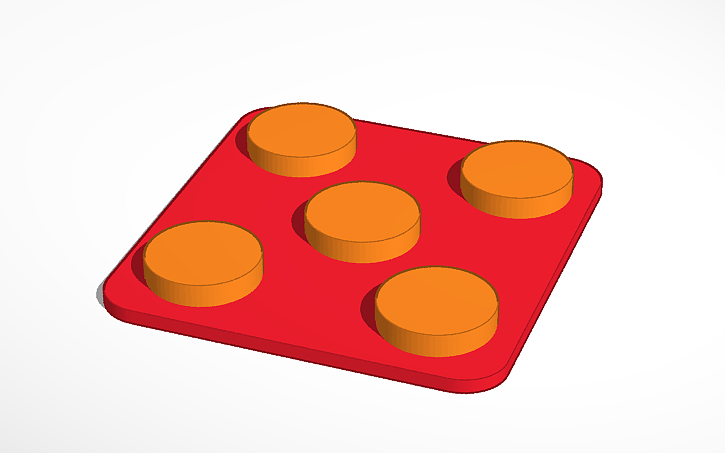 3D design Rebel command insignia - General & Admiral - Tinkercad