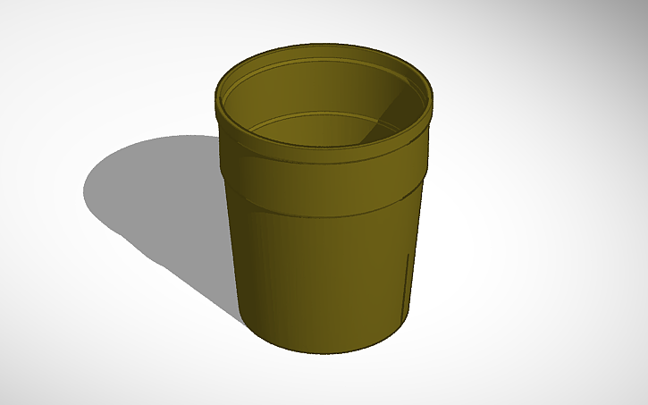 3D design Trash can body1 - Tinkercad