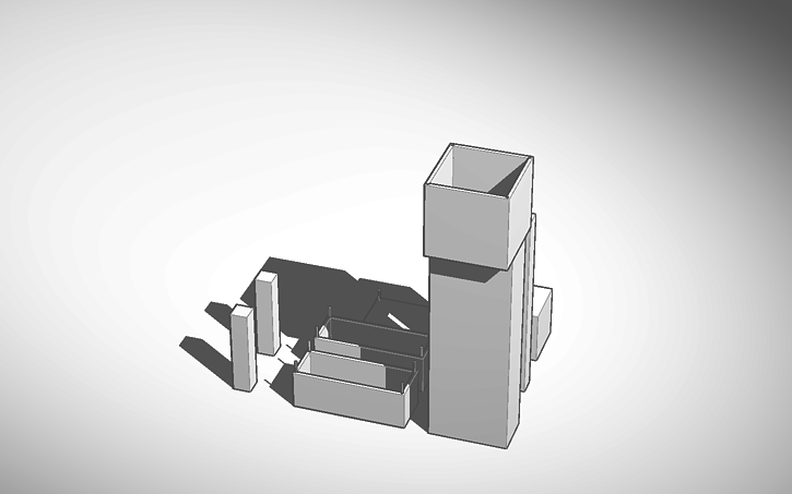 3D design Minecraft Skin Model | Tinkercad