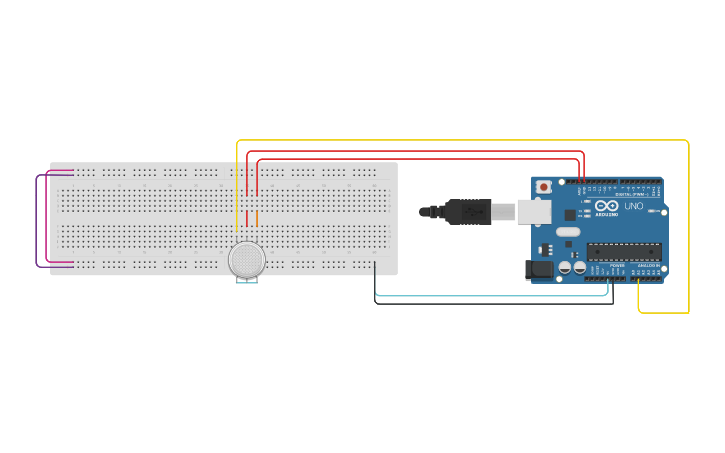 Circuit design CO2 PPM METER - Tinkercad