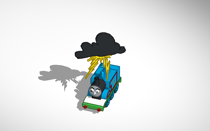 3D design Thomas WITHOUT friends - Tinkercad