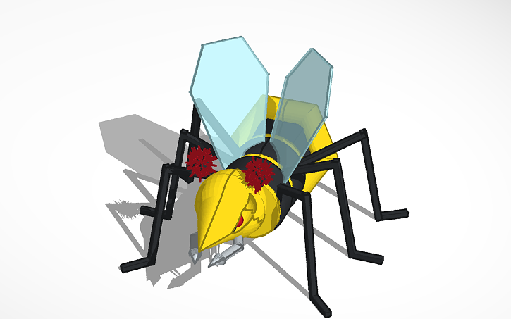 3D design Wasp Monster - Tinkercad