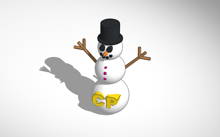 3D design Snowman_Colin | Tinkercad