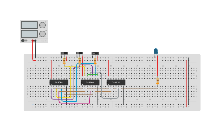 Circuit design AST 122 - ALINSONORIN - BIT I-B - CIRCUIT NO.3 - Tinkercad