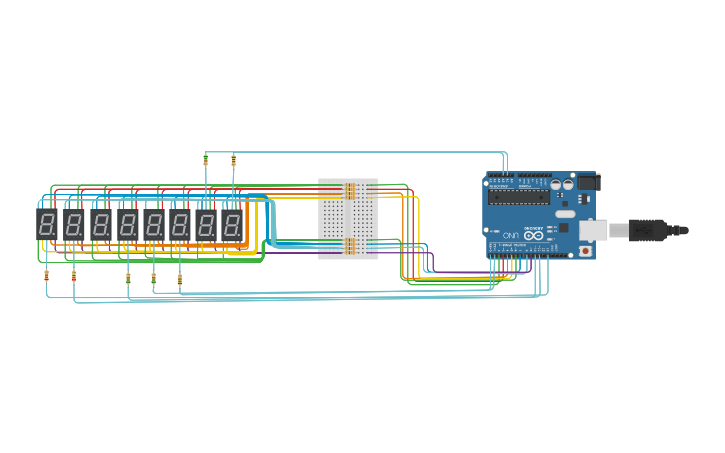 Circuit design muh.yusril - Tinkercad