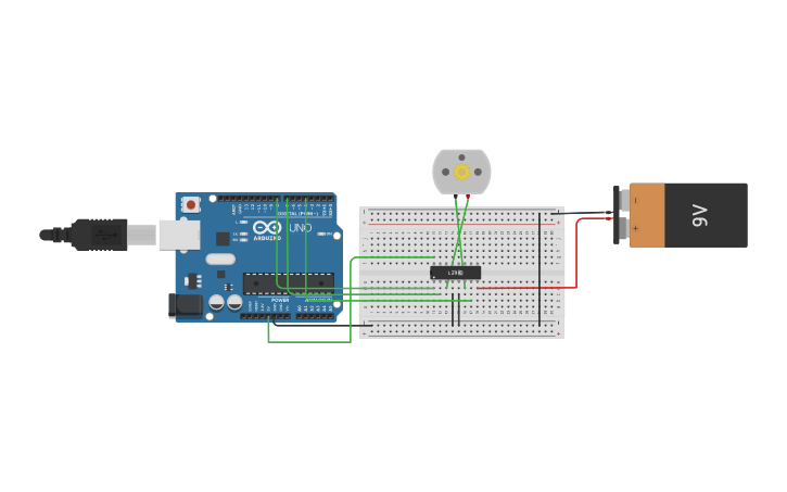 Circuit design Q3 - Tinkercad