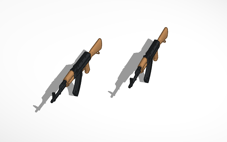 3D design AKM | Tinkercad