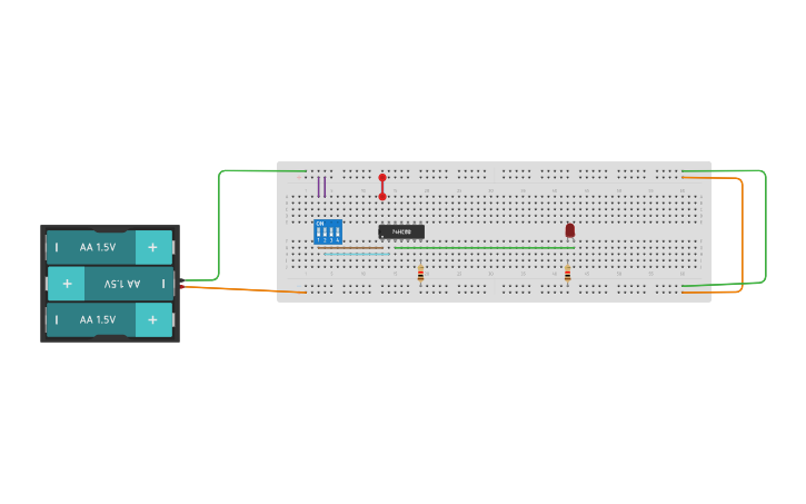 Circuit Design Problema 3 Tinkercad