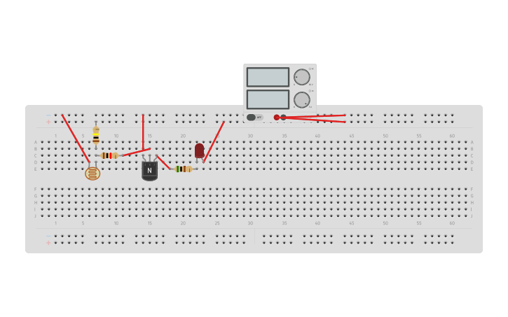 Circuit Design Detector De Luz Tinkercad