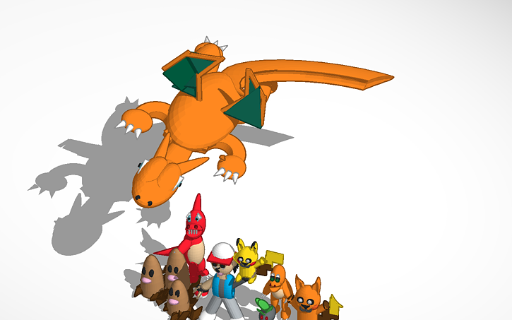 3D design pokemon | Tinkercad
