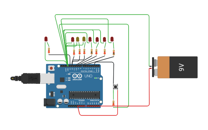 Circuit Design Sizzling Krunk Tinkercad