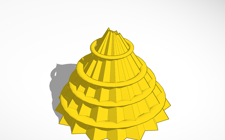3D design Climbing Pyramid - Tinkercad