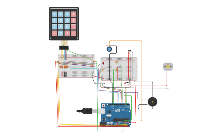 Circuit design Coursework Marcel | Tinkercad