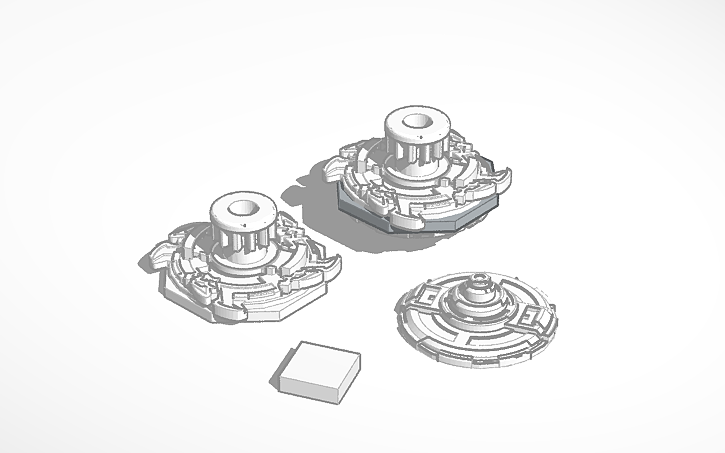 3D design Dragoon S / Storm ( Beyblade Burst Mircos Style) - Tinkercad