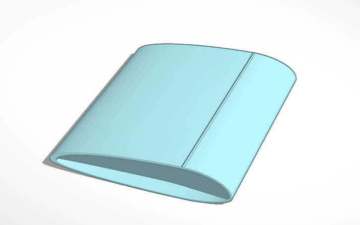 3D design Airfoil - Tinkercad