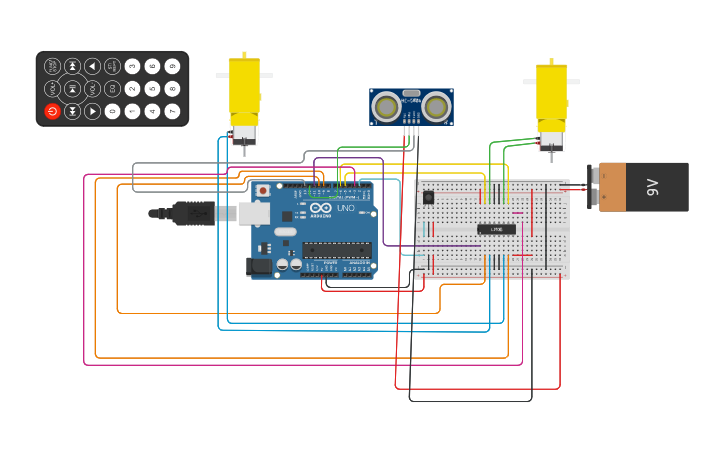 Circuit Design Задание 8 Гериб Илиес Tinkercad