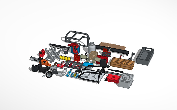 3d Design Interior And Extra Exterior Parts Tinkercad