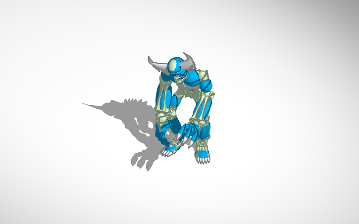 3D design Realistic Minecraft Warden | Tinkercad