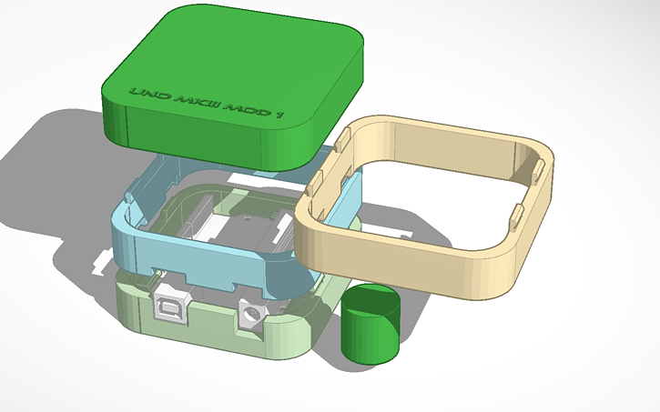 3d Design Copy Of Arduino Uno Modular Enclosure Mkiii Mod 1 Wip