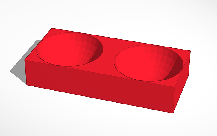 3D design egg holder - Tinkercad