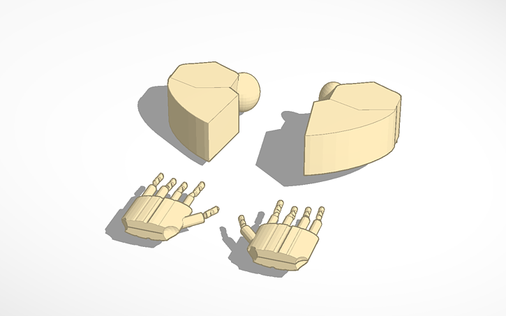 3D design maisie's combined bones | Tinkercad