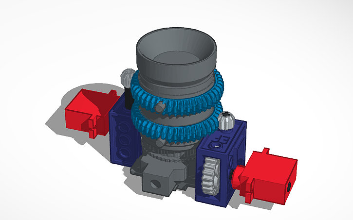 3D design Raspberry pi HQ camera autofocus | Tinkercad