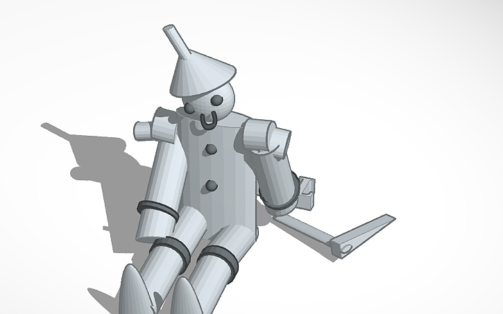 3D design Terry Tin Man | Tinkercad