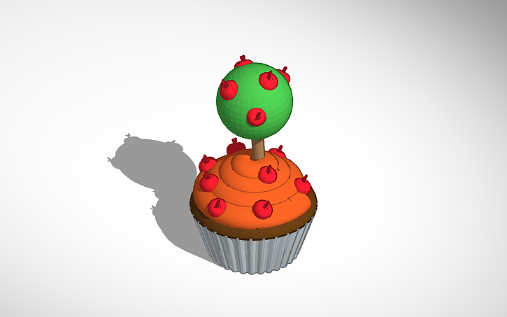 3D design Slay Mayo - Cupcake - Tinkercad