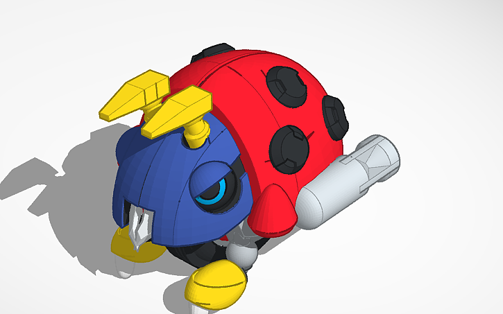 3D design Moter Bug - Tinkercad
