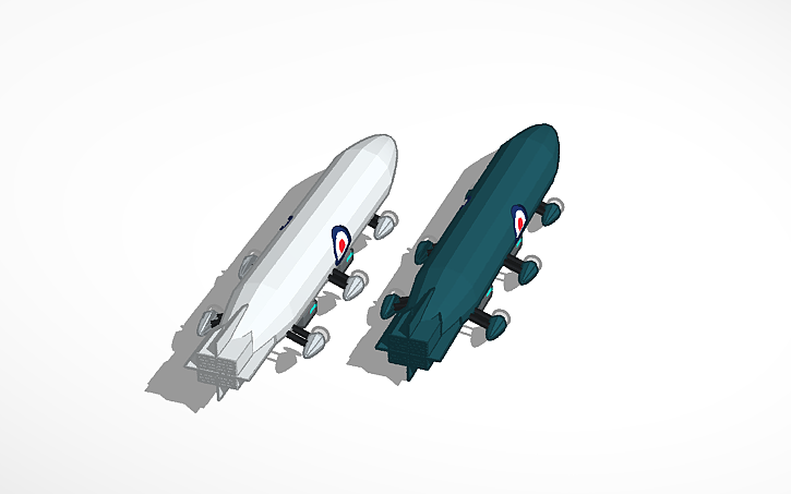 3D design ZV-078 Zeppelin - Tinkercad