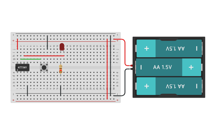 Circuit design Embedded Lab 6 - Tinkercad