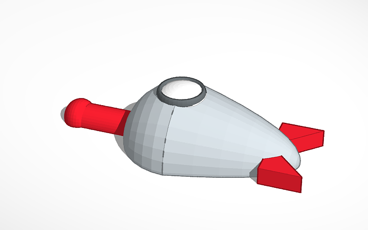 3D design Starship Jr. | Tinkercad