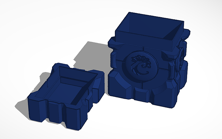 3D design Simic Mtg Deck Box - Tinkercad