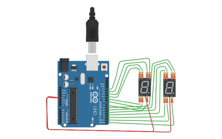 Circuit Design 0 To 99 Counter Tinkercad