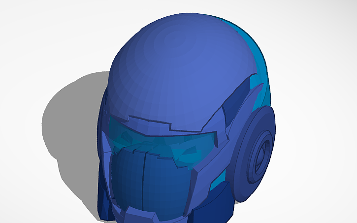 3D design Cyberpunk Mask - Tinkercad