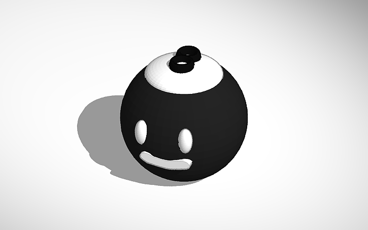 3D design 8-Ball - Tinkercad