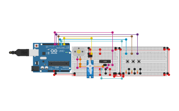 Circuit design 2118126 - Tugas 7 Praktikum Embedded - Tinkercad